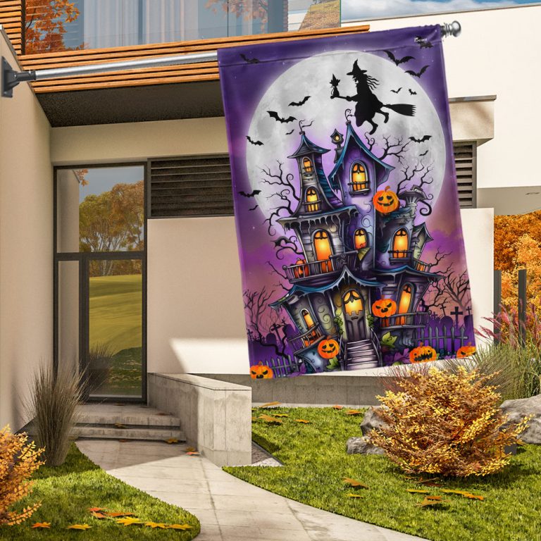 Halloween Town Flags - October Nightmare Halloween Decor