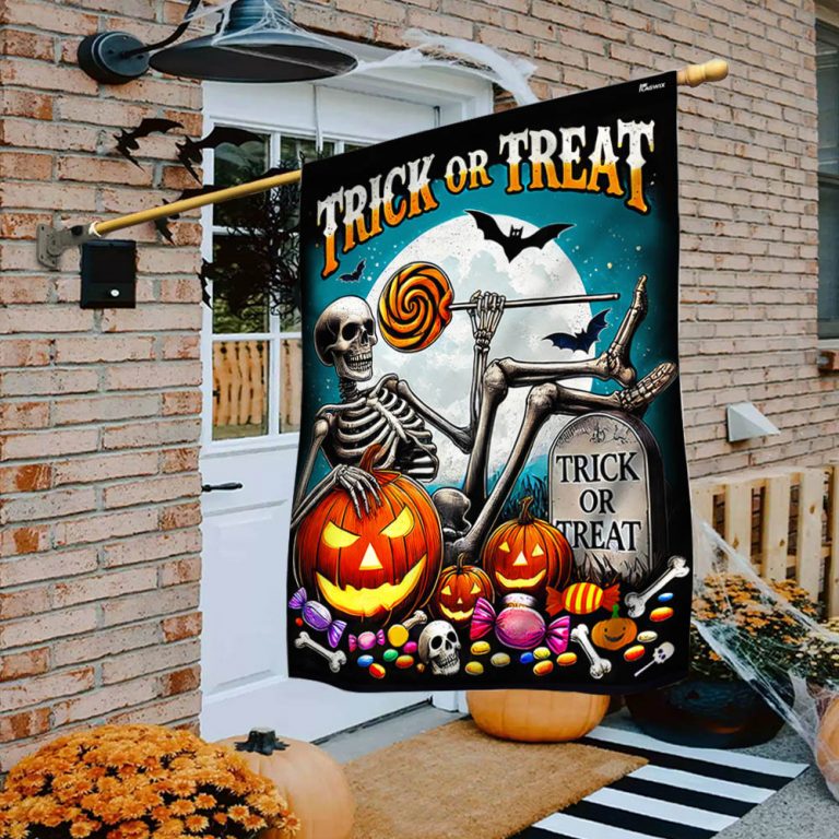 Halloween Town Flags - October Nightmare Halloween Decor