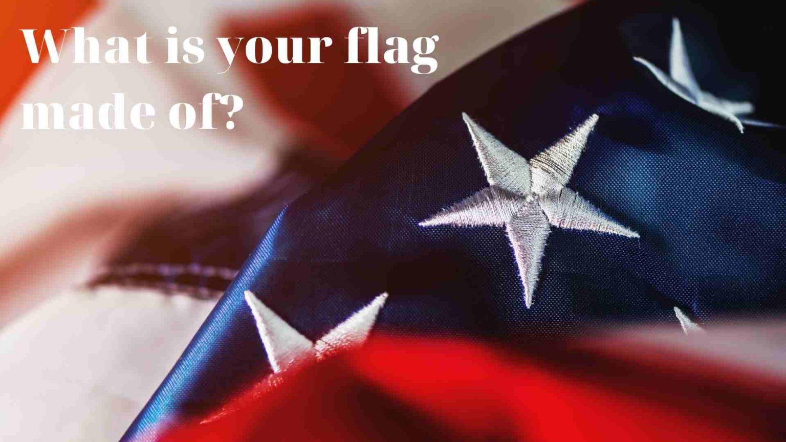 How To Get Wrinkles Out Of A Flag - Tips For Polyester or Nylon Flag Use