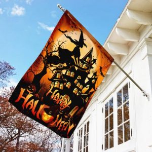 Halloween Town Flags - October Nightmare Halloween Decor