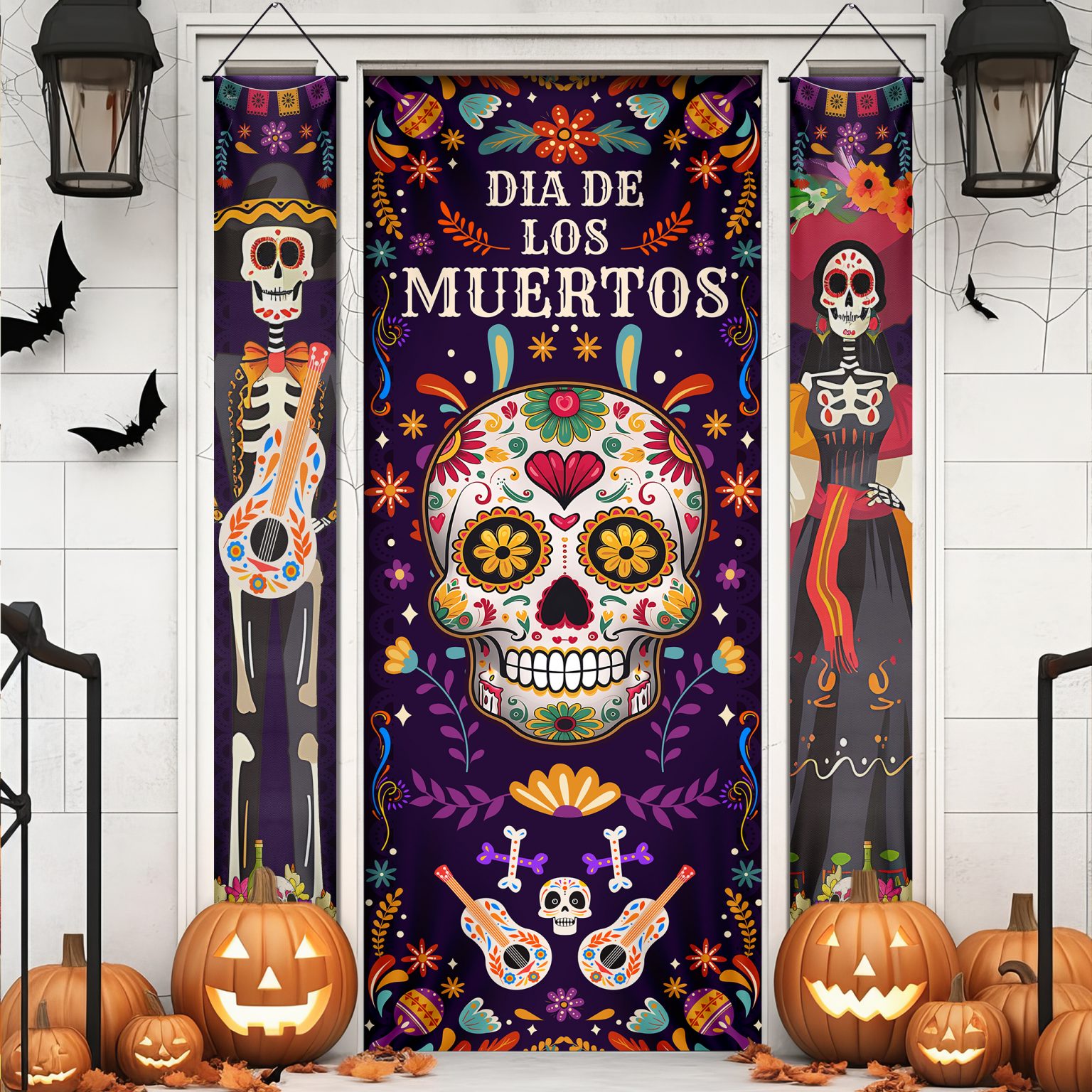 Unique Halloween Door Cover For Door Decoration