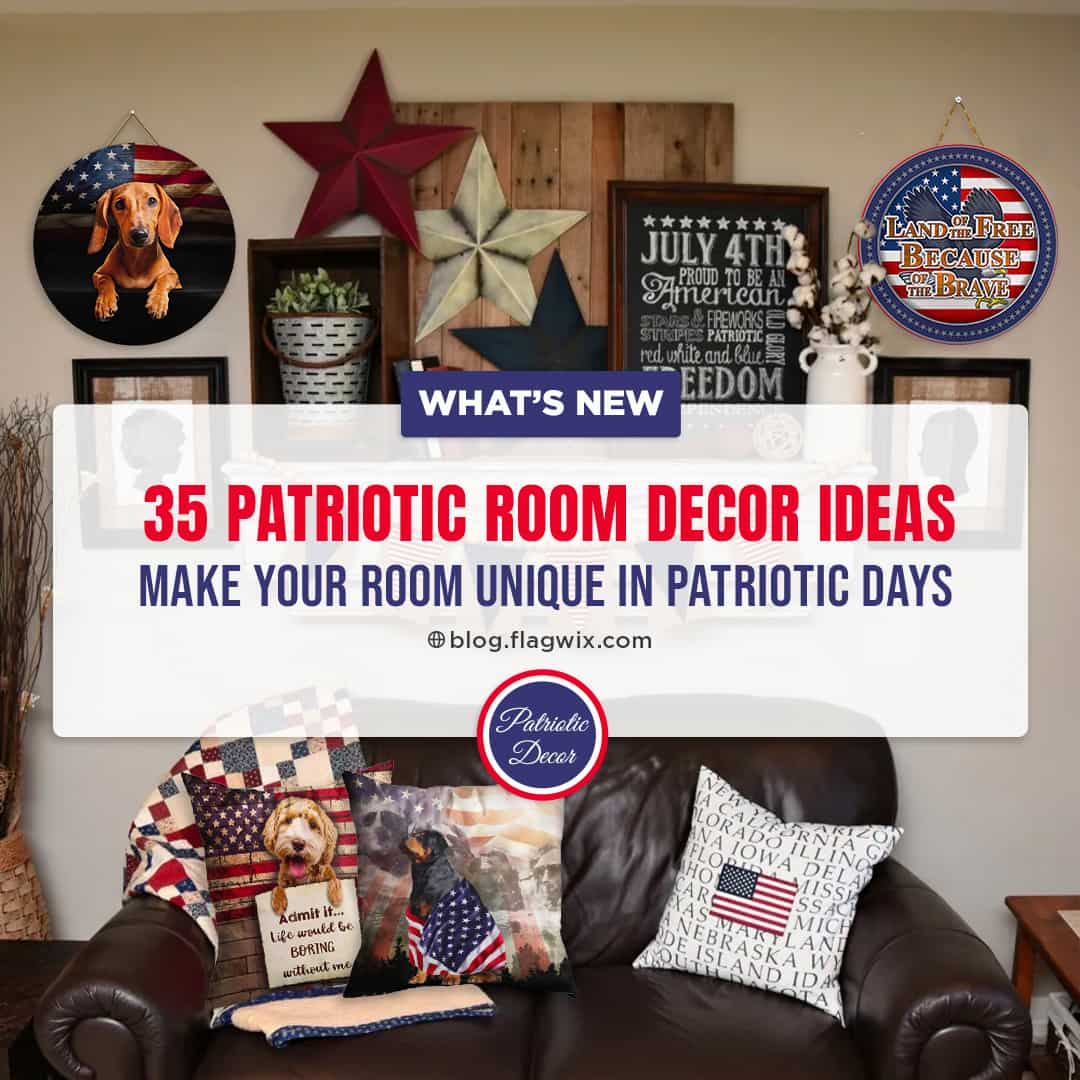 35 Patriotic Room Decor Ideas - Make Your Room Unique In Patriotic Days