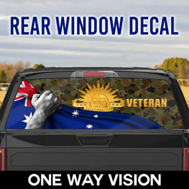 Patriotic Truck Window Decals On Memorial Holidays