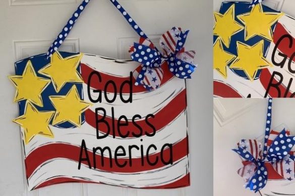 30+ Different Unique Ideas For Patriotic Door Decor - blog.flagwix.com