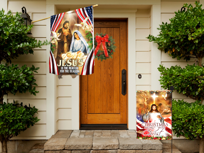 The Best Christmas Garden Flag for a Festive Christmas