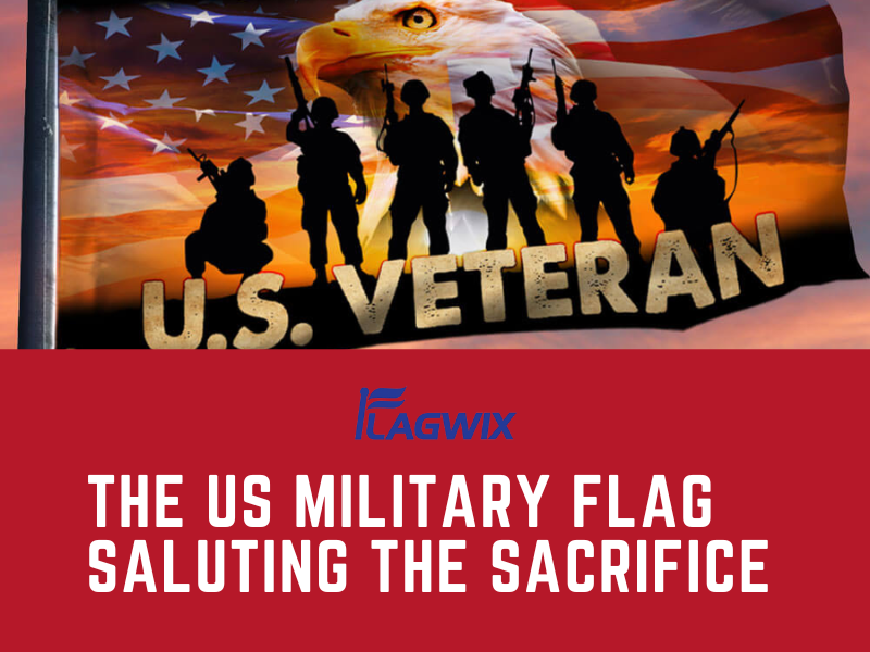 Us Military Saluting Flag