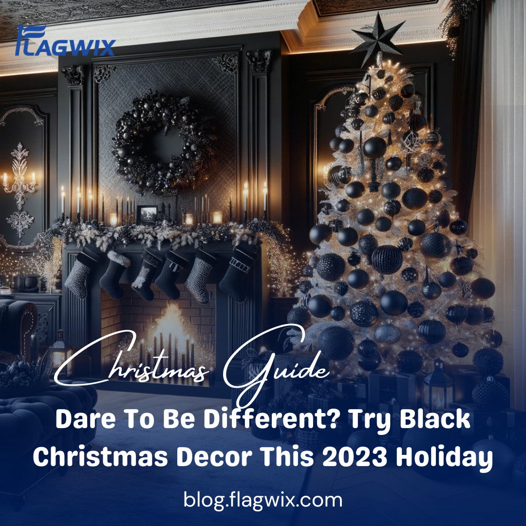 Dare To Be Different? Try Black Christmas Decor This 2023 Holiday